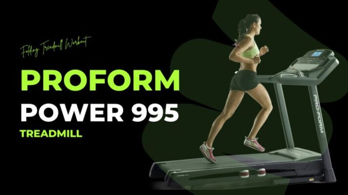 ProForm Power 995 Treadmill Review 2024 - Folding Treadmill Workout