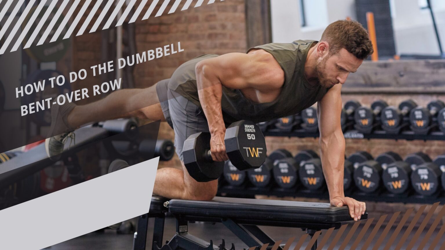 A Complete Guide On How To Do the Dumbbell Bent-Over Row - Boston Rock Gym