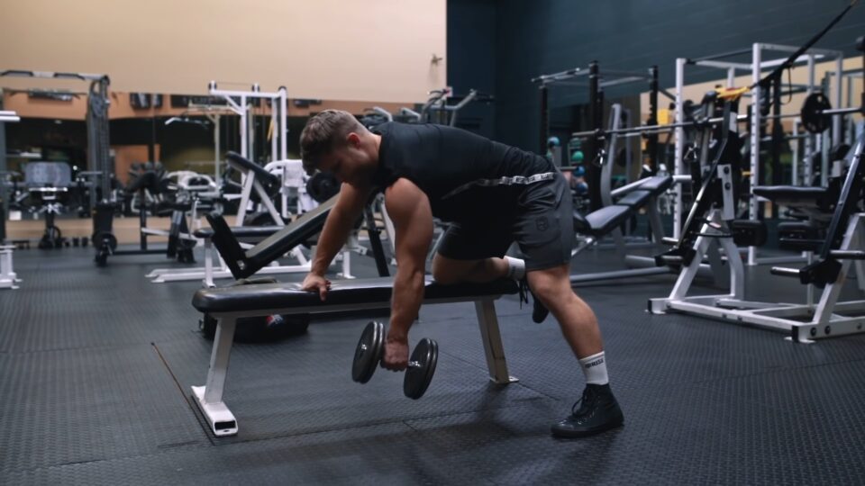 A Complete Guide On How To Do the Dumbbell Bent-Over Row - Boston Rock Gym
